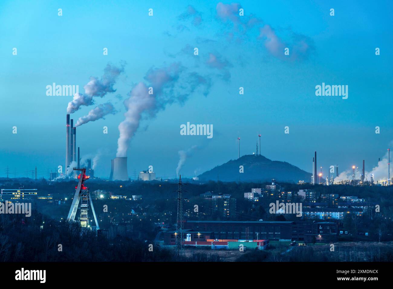 UNIPER coal-fired power plant Gelsenkirchen-Scholven, power plant units ...