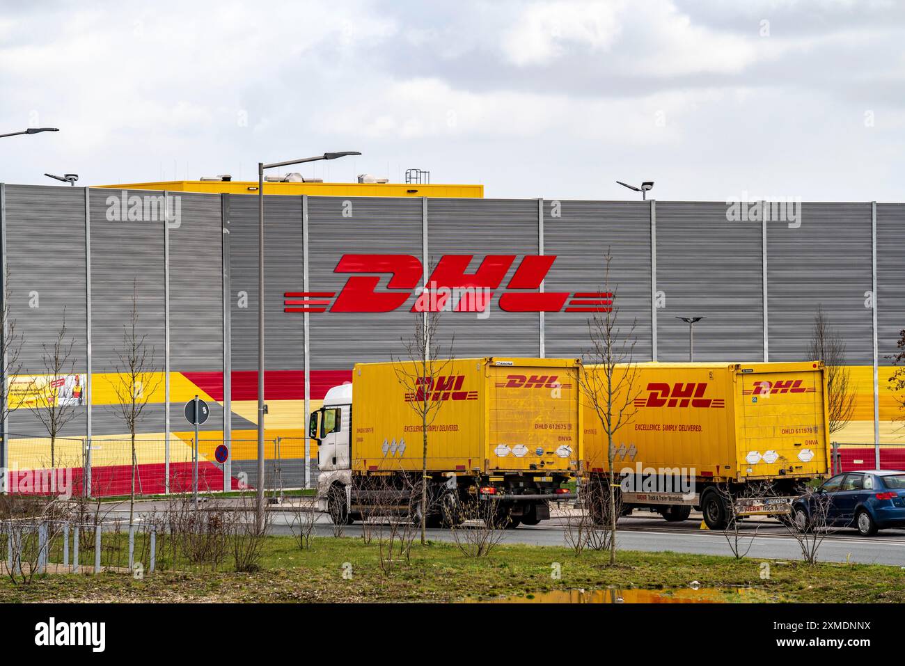 DHL Logistik Zentrum am O-Werk, former administration building of the ...