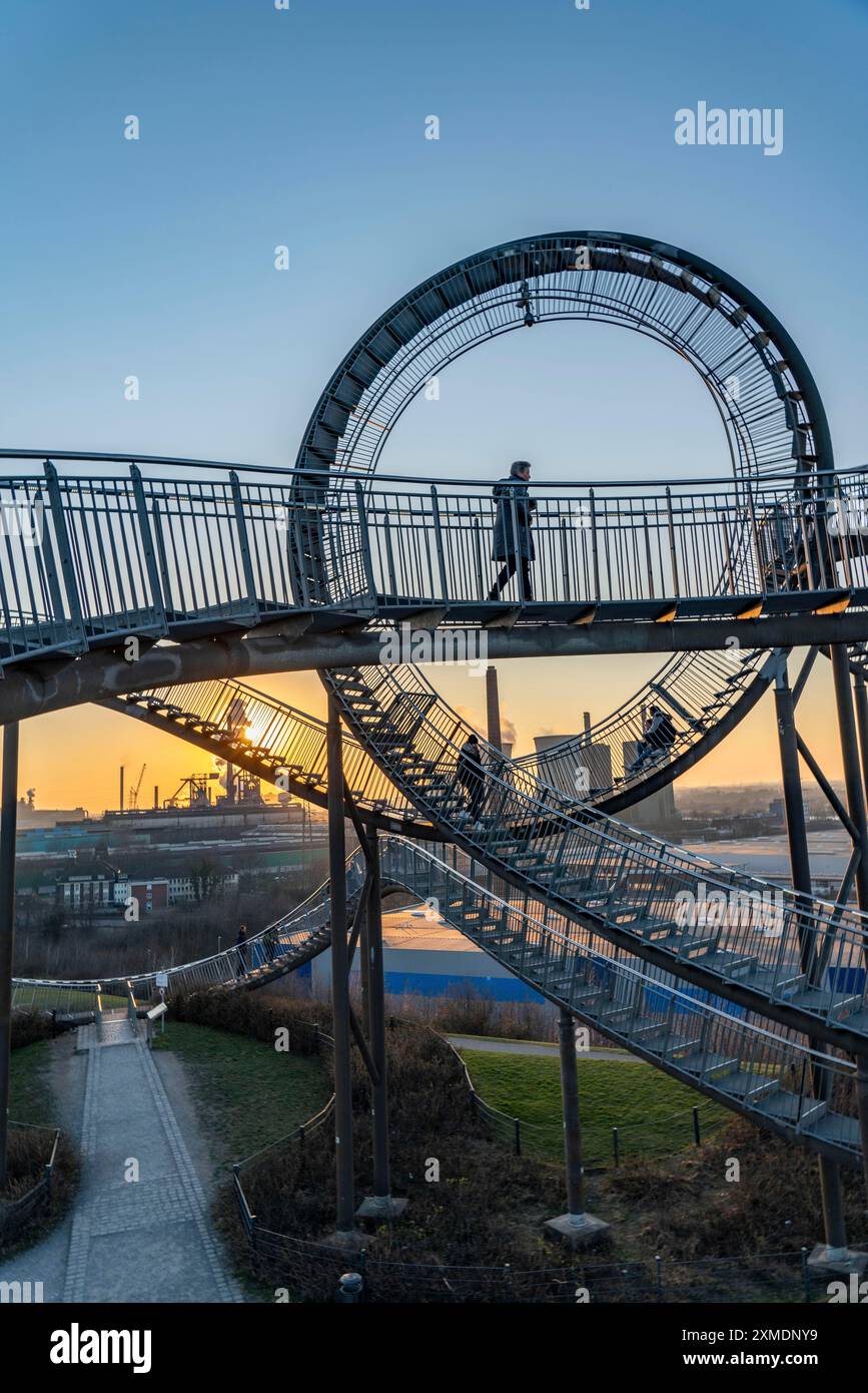 Landmark Angerpark Tiger & Turtle, Magic Mountain, walk-in sculpture in ...