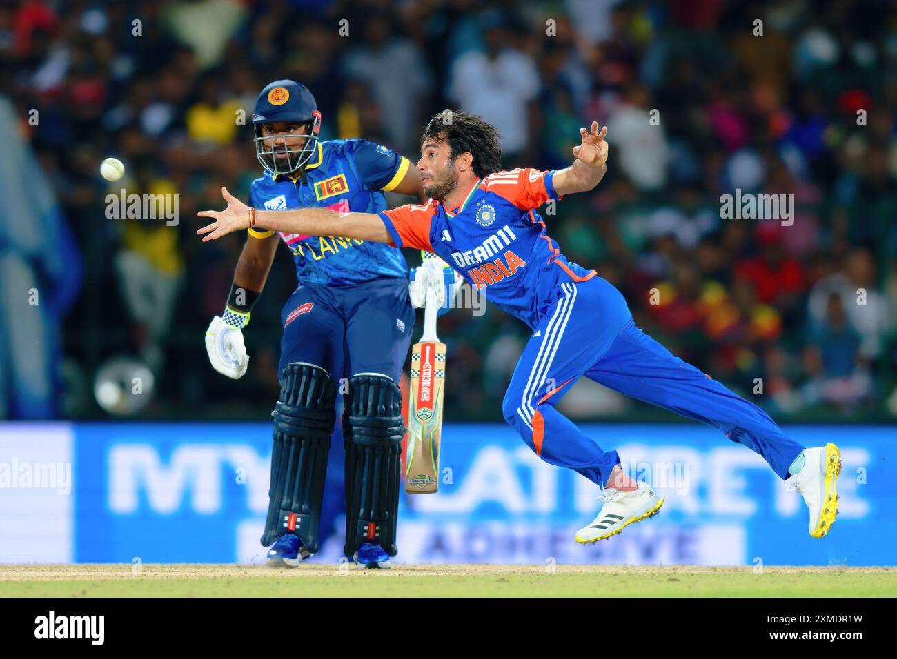 Sri lanka vs india 2024 ravi bishnoi hi-res stock photography and ...