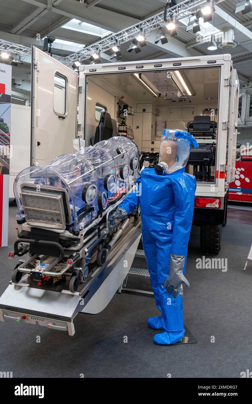 Equipment for civil defence, civil protection, Interschutz 2022 trade ...