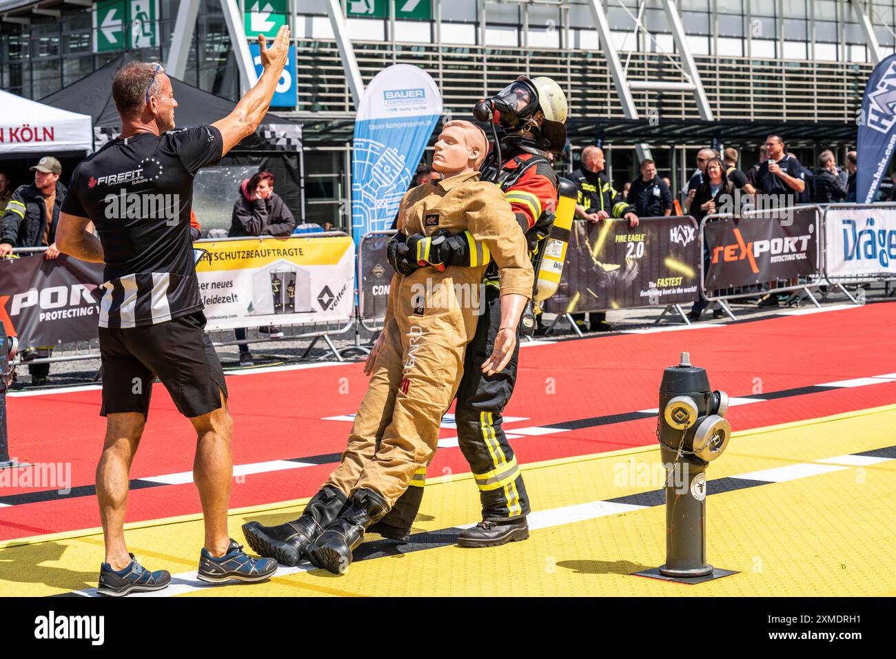 Firefit competition, competition for firefighters, Interschutz 2022 ...