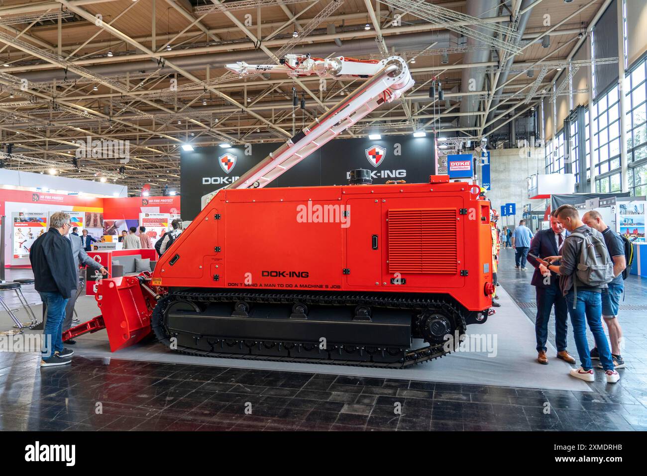 Armoured firefighting vehicles, firefighting technology, Interschutz ...