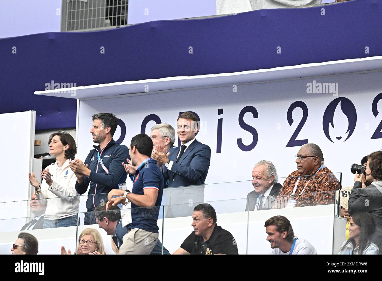 Paris, France. 27th July, 2024. Rugby Sevens Final - France v Fidji ...
