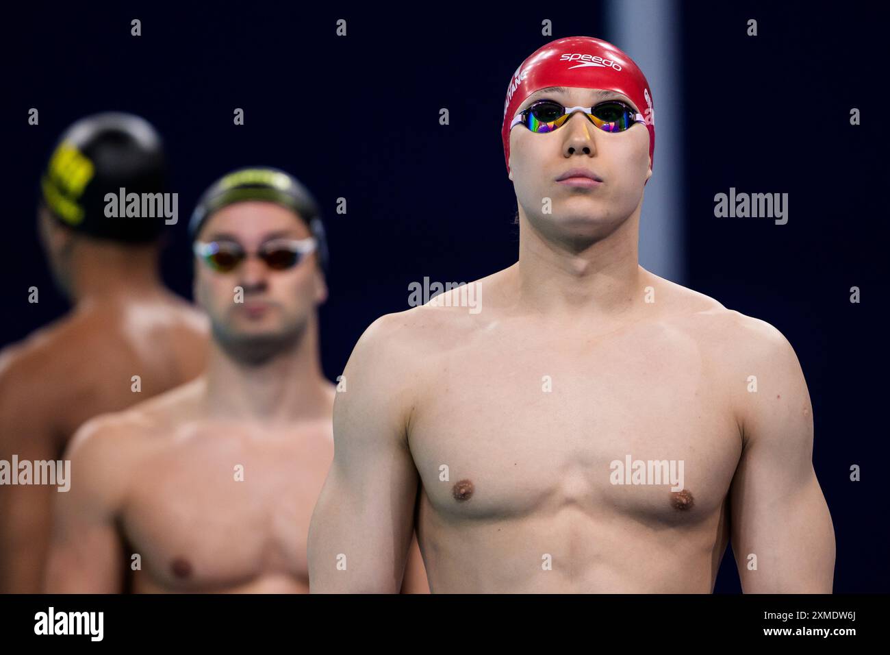 Haiyang Qin of, China. , . in men's 100 meters breaststroke swimming ...