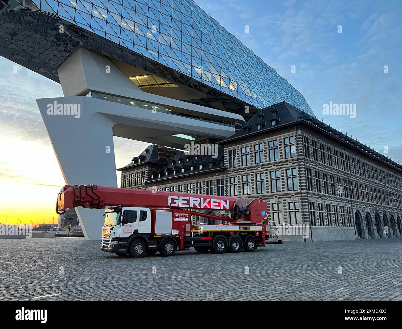 Antwerp port administration hi-res stock photography and images - Alamy