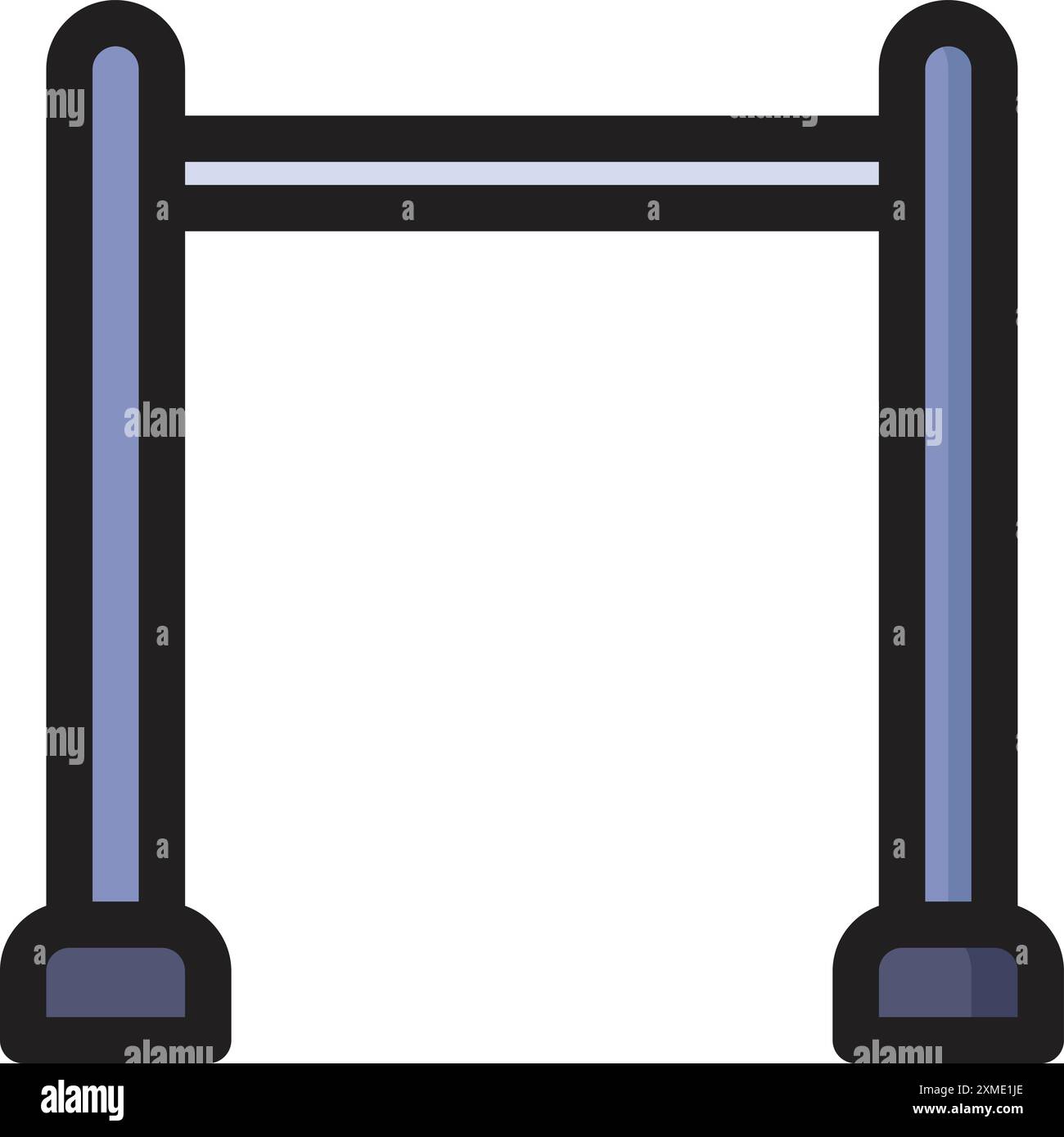 Pull Up Bar Icon Stock Vector Image & Art - Alamy