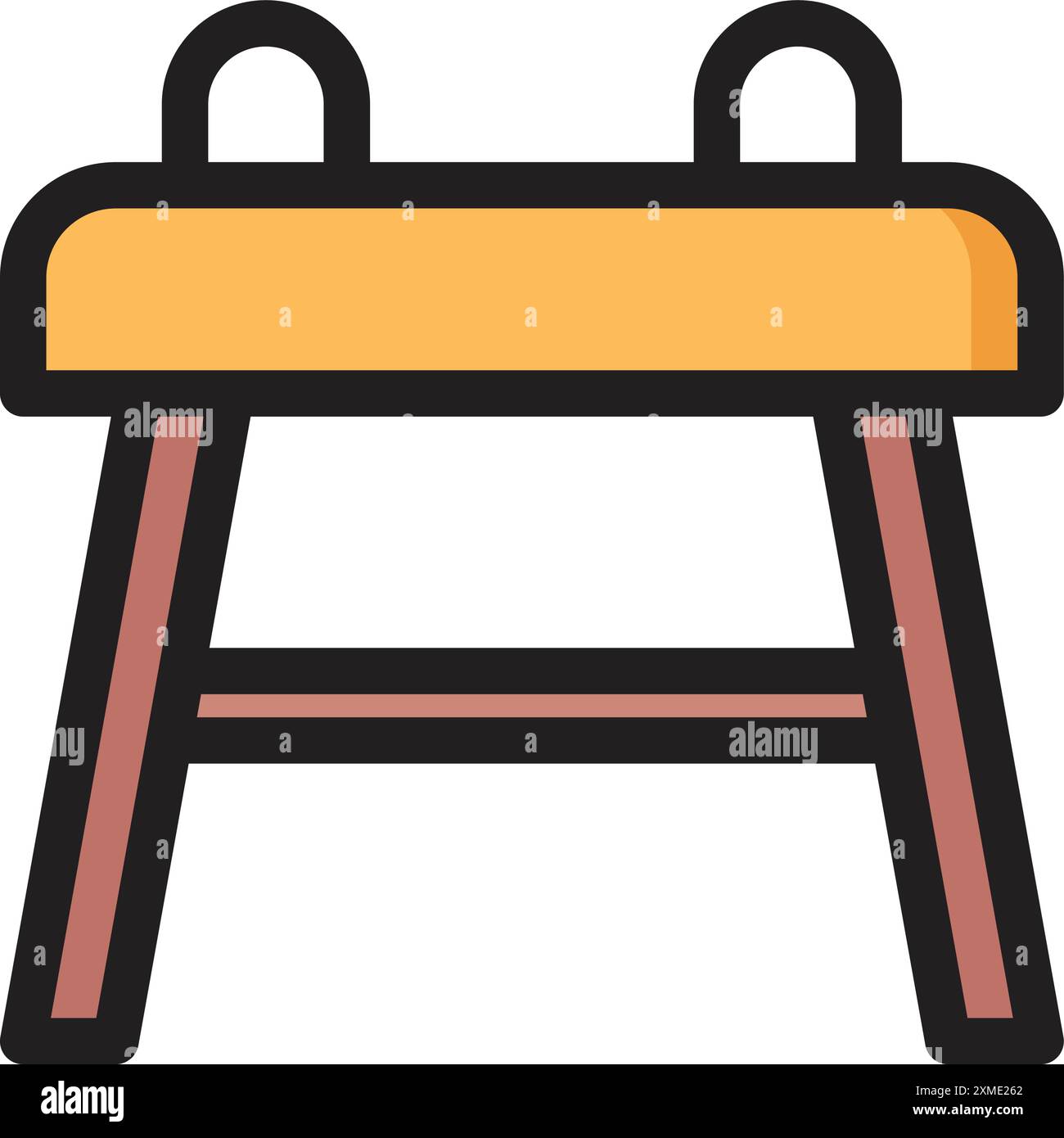 Vaulting Horse Icon Stock Vector Image & Art - Alamy