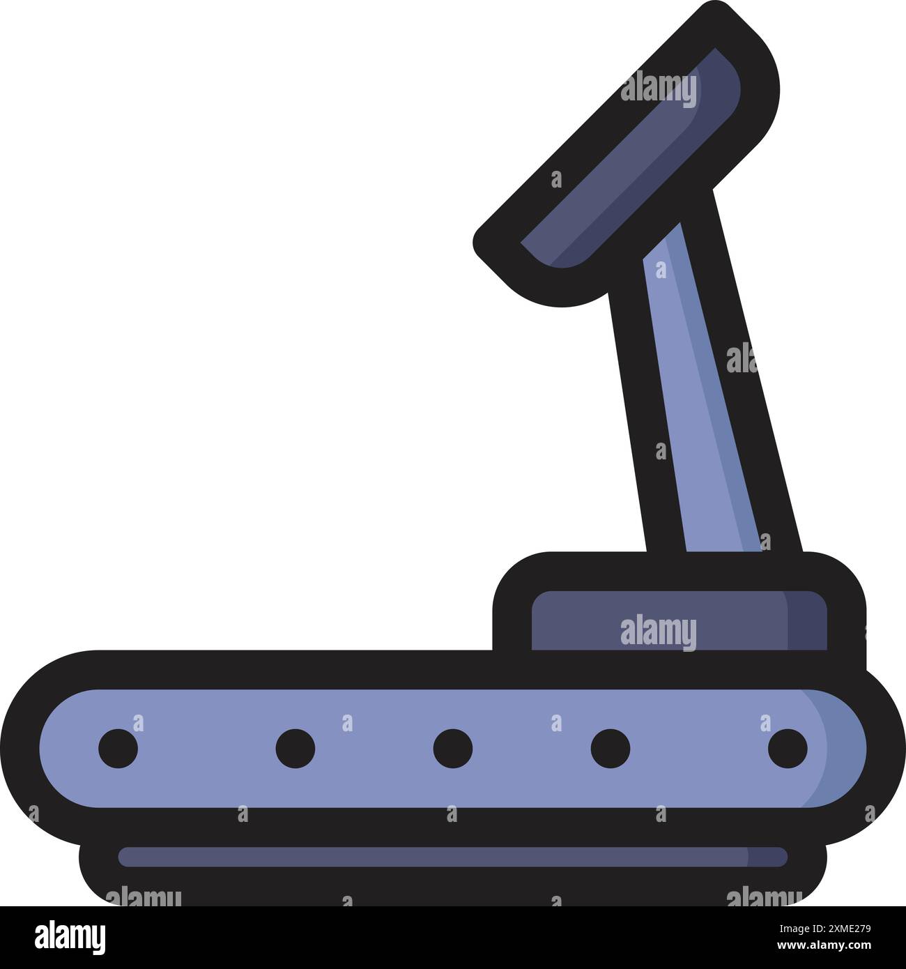 Run on treadmill Stock Vector Images - Alamy