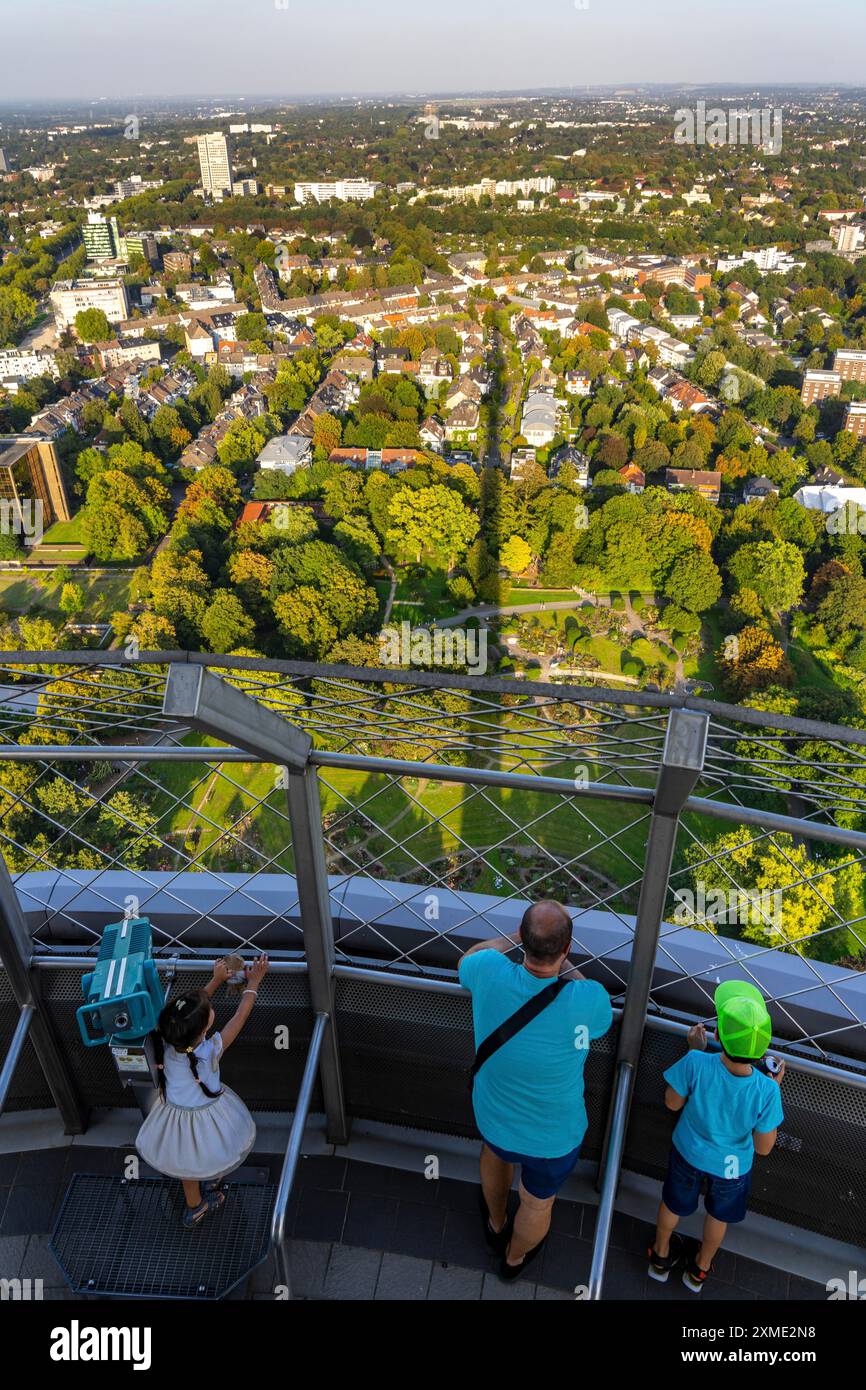View from the Florian Tower, 219 metre high observation and television ...