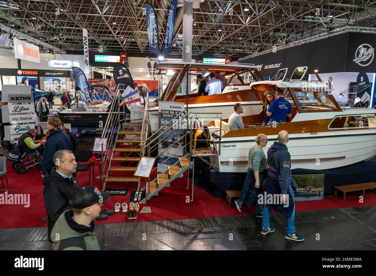 Small motorboats, at BOOT 2024, the world's largest yacht and water ...