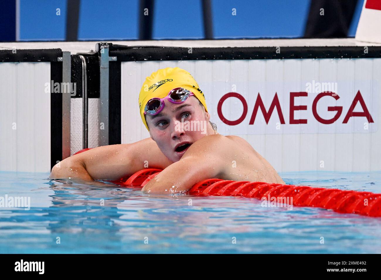 Paris, France. 27th July, 2024. Australia swimmer Alexandria Perkins ...