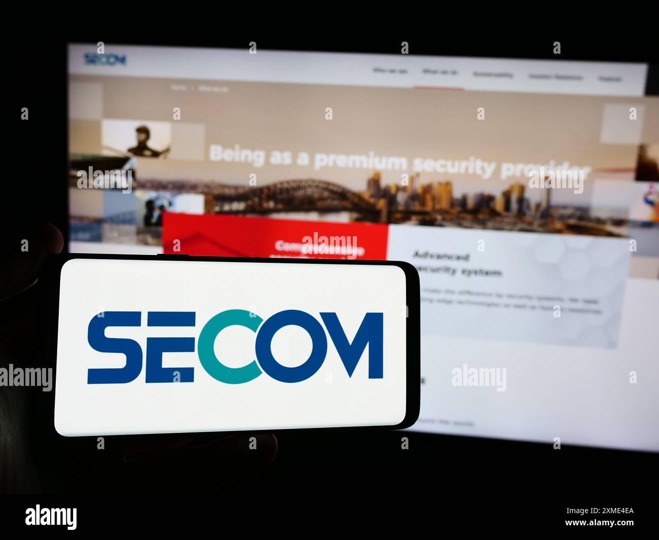 Logo secom hi-res stock photography and images - Alamy