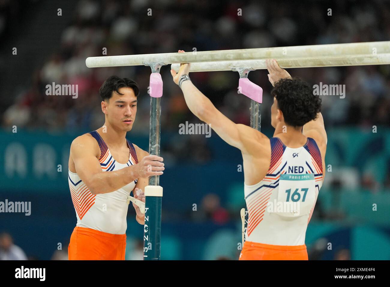 Paris, France. 27th July, 2024. PARIS, FRANCE - JULY 27: Frank Rijken ...