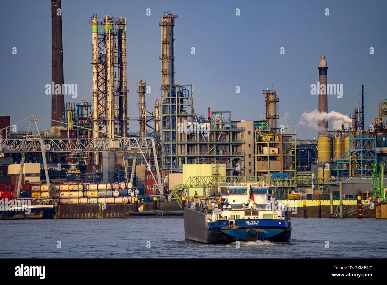Backdrop of Chempark Leverkusen, Bayer Leverkusen, chemical park ...