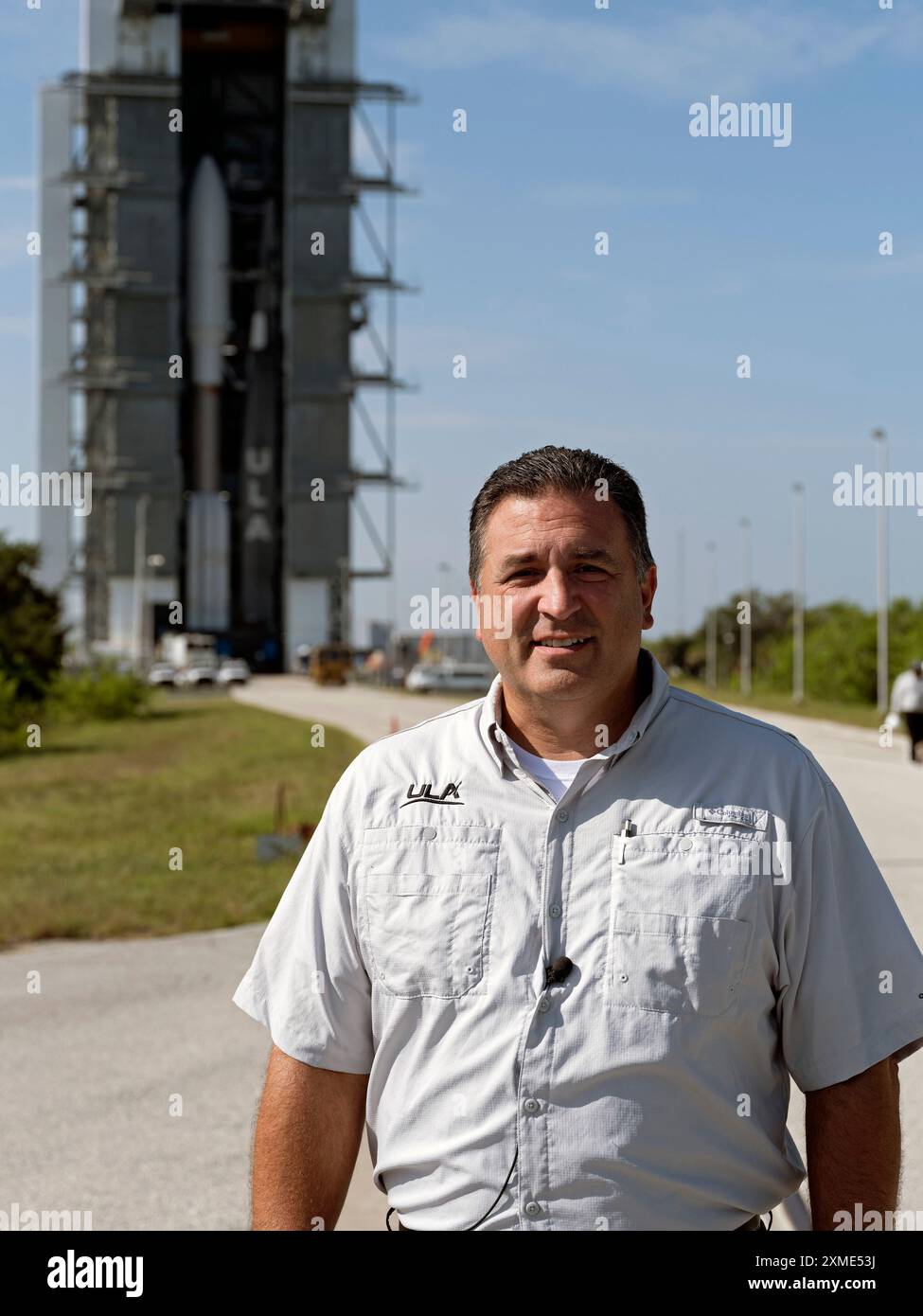 Gary Wentz, ULA Vice President, Government and Commercial Programs attends the roll out of the ...