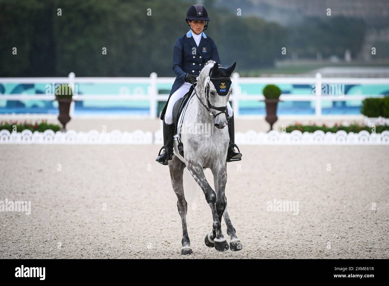 ROMEIKE Louise of Sweden during the eventing, team and individual ...