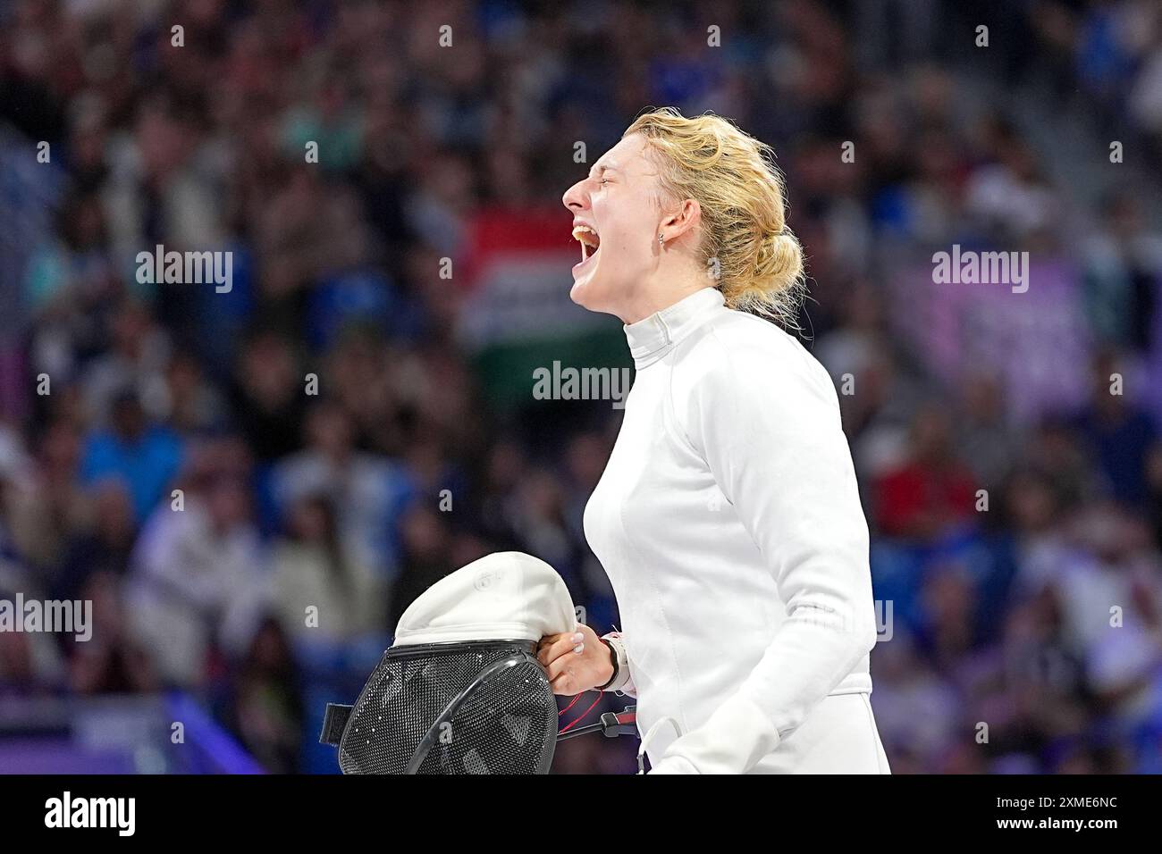 Paris, France. 27th July, 2024. PARIS, FRANCE - JULY 27: Eszter Muhari ...