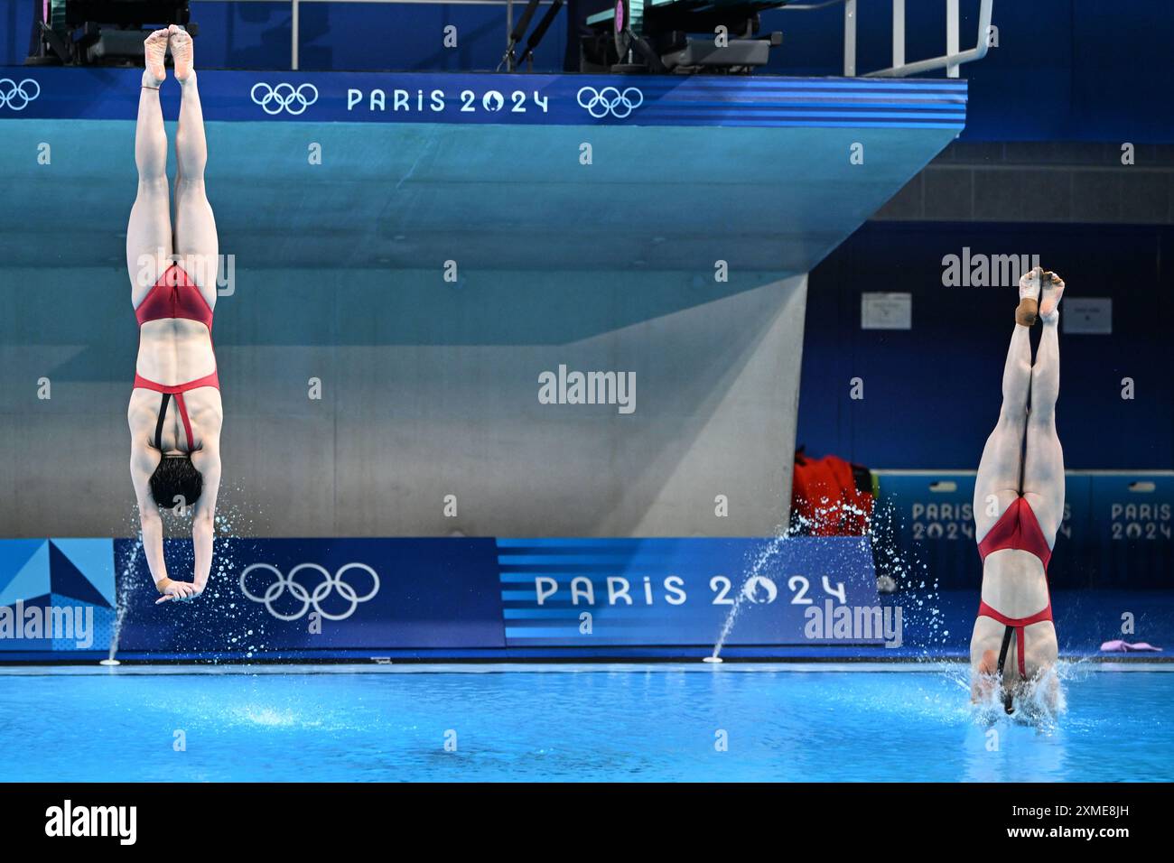 27th July 2024; Paris Olympic Games, Paris, France, Day 2; Womens 3m ...