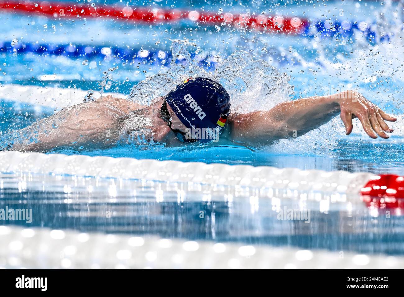 Paris, France. 27th July, 2024. Lukas Martens of Germany competes in ...