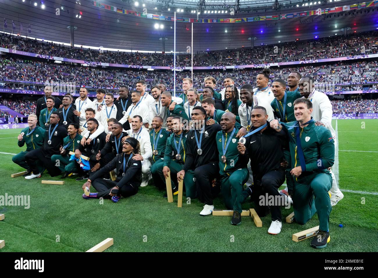 Rugby paris 2024 fiji hi-res stock photography and images - Alamy