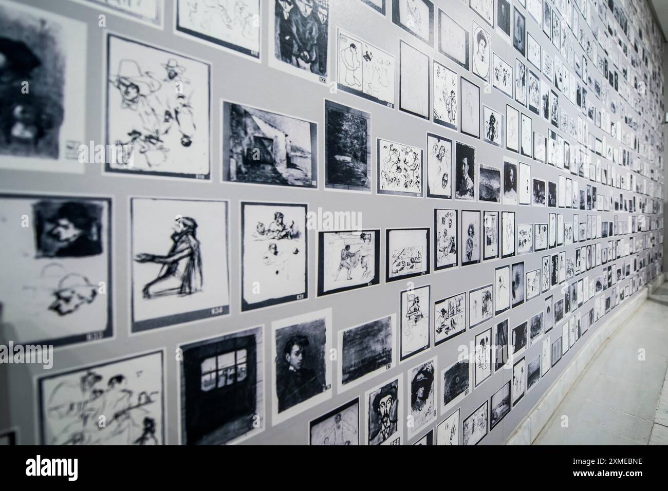 Die Werke von Pablo Picasso im Museu Picasso (Piccaso Museum ...