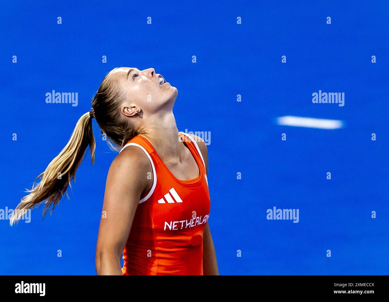PARIS - Luna Noa Fokke during the first group match of the Dutch hockey ...