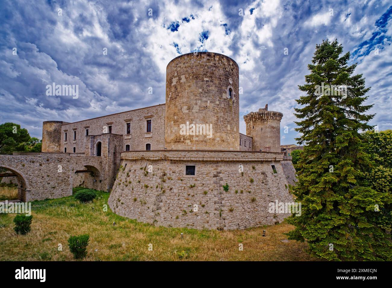 The Castello Aragonese, also known as Castello di Venosa or San Felice ...