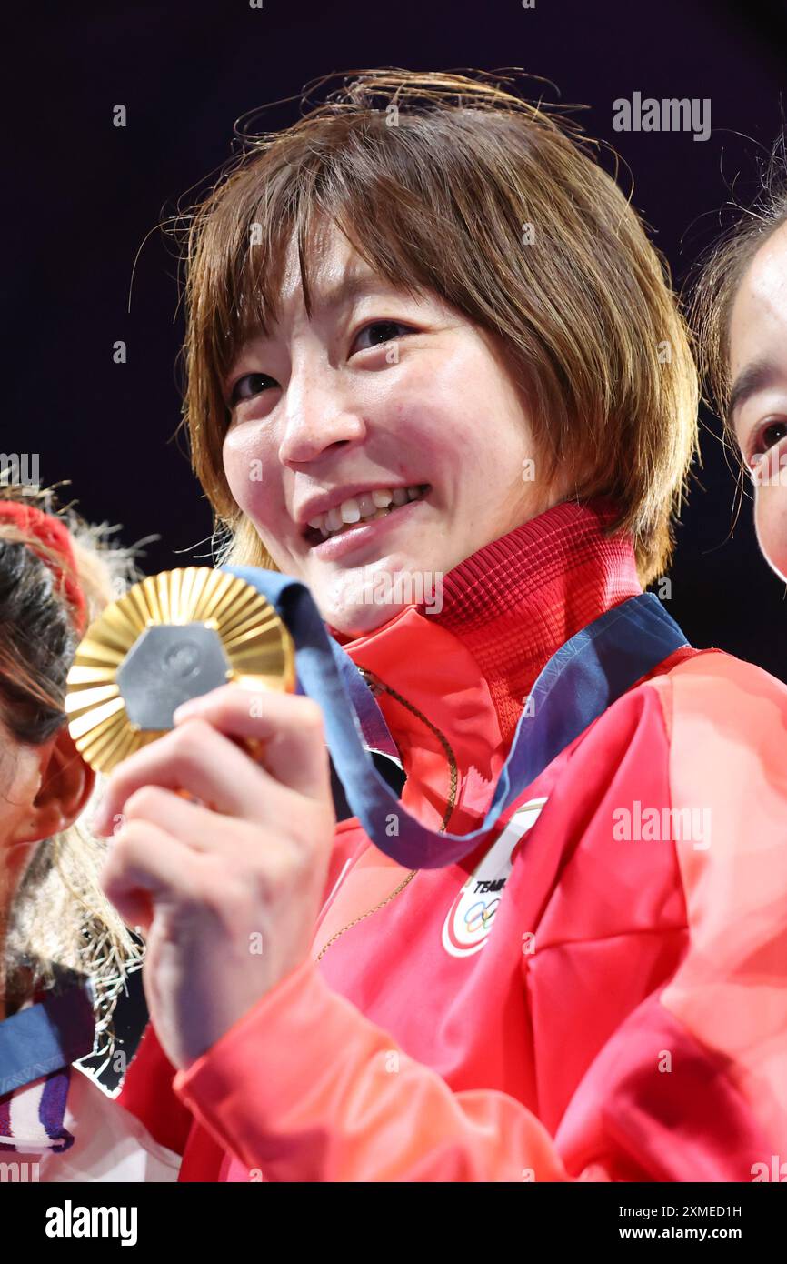 Paris, France. 27th July, 2024. Natsumi Tsunoda (JPN) Judo : Women's ...