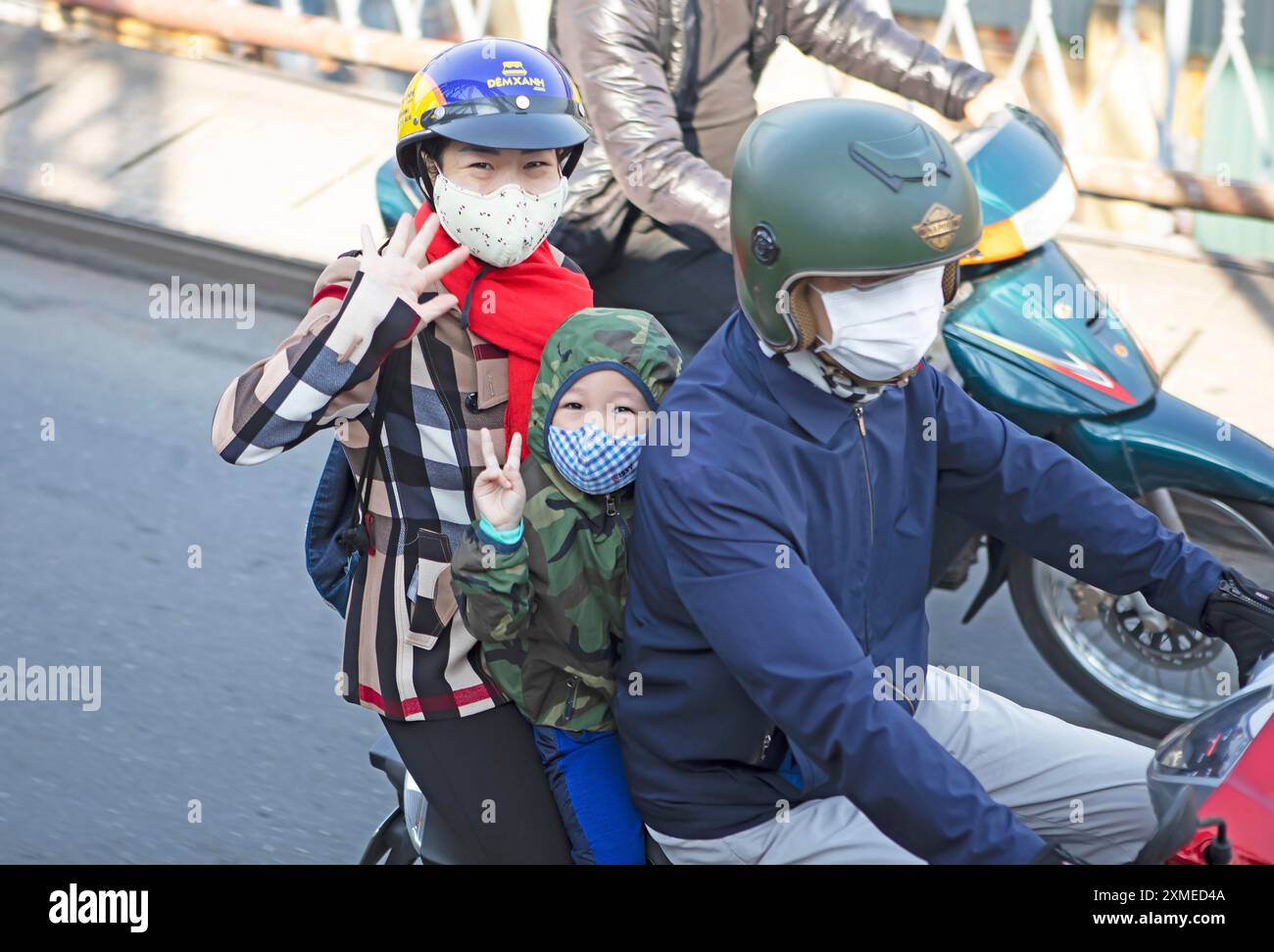 Woman moped hi-res stock photography and images - Alamy