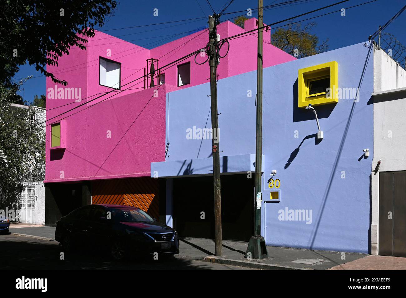 The Gilardi House built by Mexican architect Luis Barragan Morfin in ...