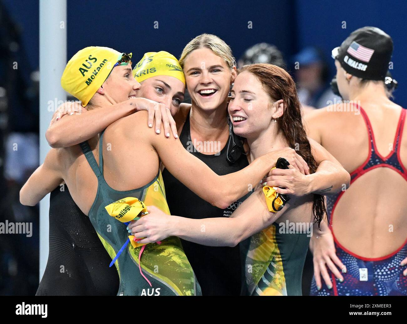 Australian women relay team hi-res stock photography and images - Alamy