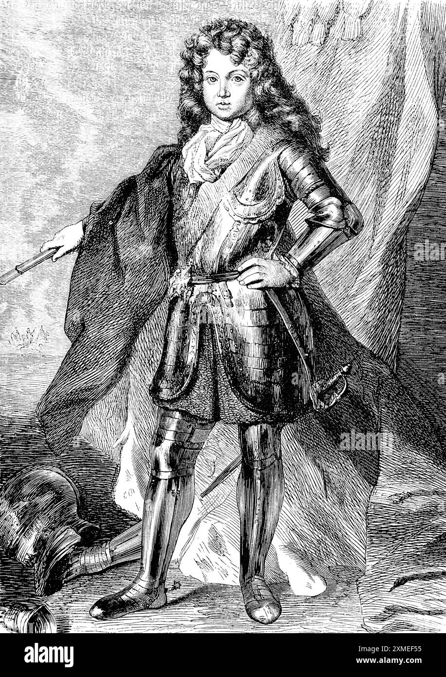 Portrait of Frederick William as Crown Prince at the age of twelve ...