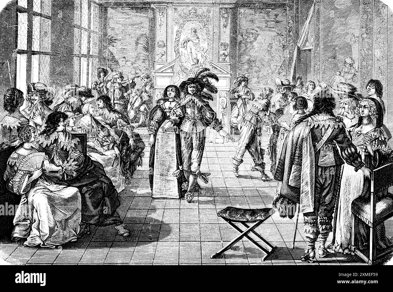 Noble dress of 17th century hi-res stock photography and images - Alamy