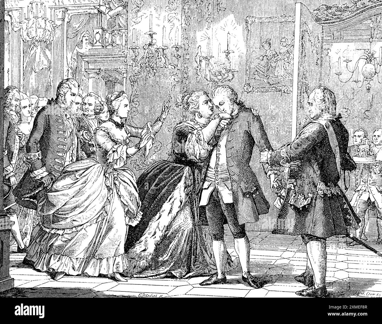Return of Crown Prince Frederick and reconciliation with his father ...