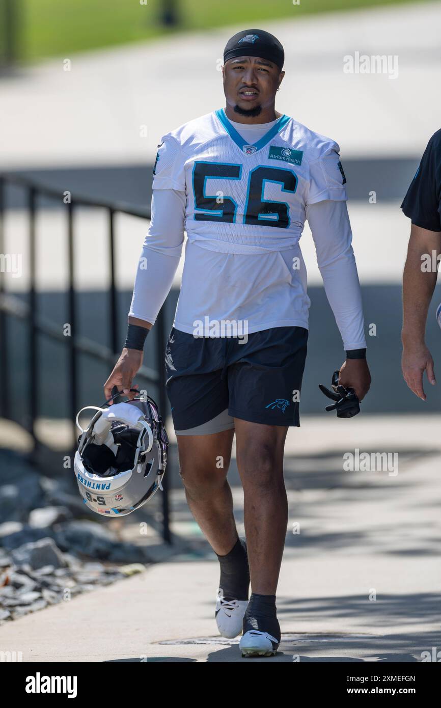 Trevin wallace panthers hi-res stock photography and images - Alamy