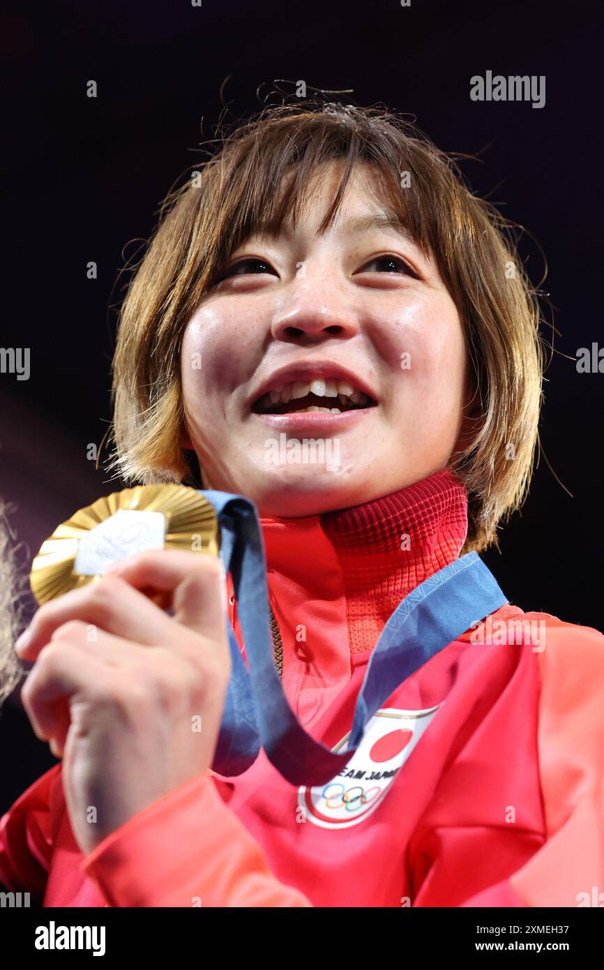 Paris, France. 27th July, 2024. Natsumi Tsunoda (JPN) Judo : Women's ...