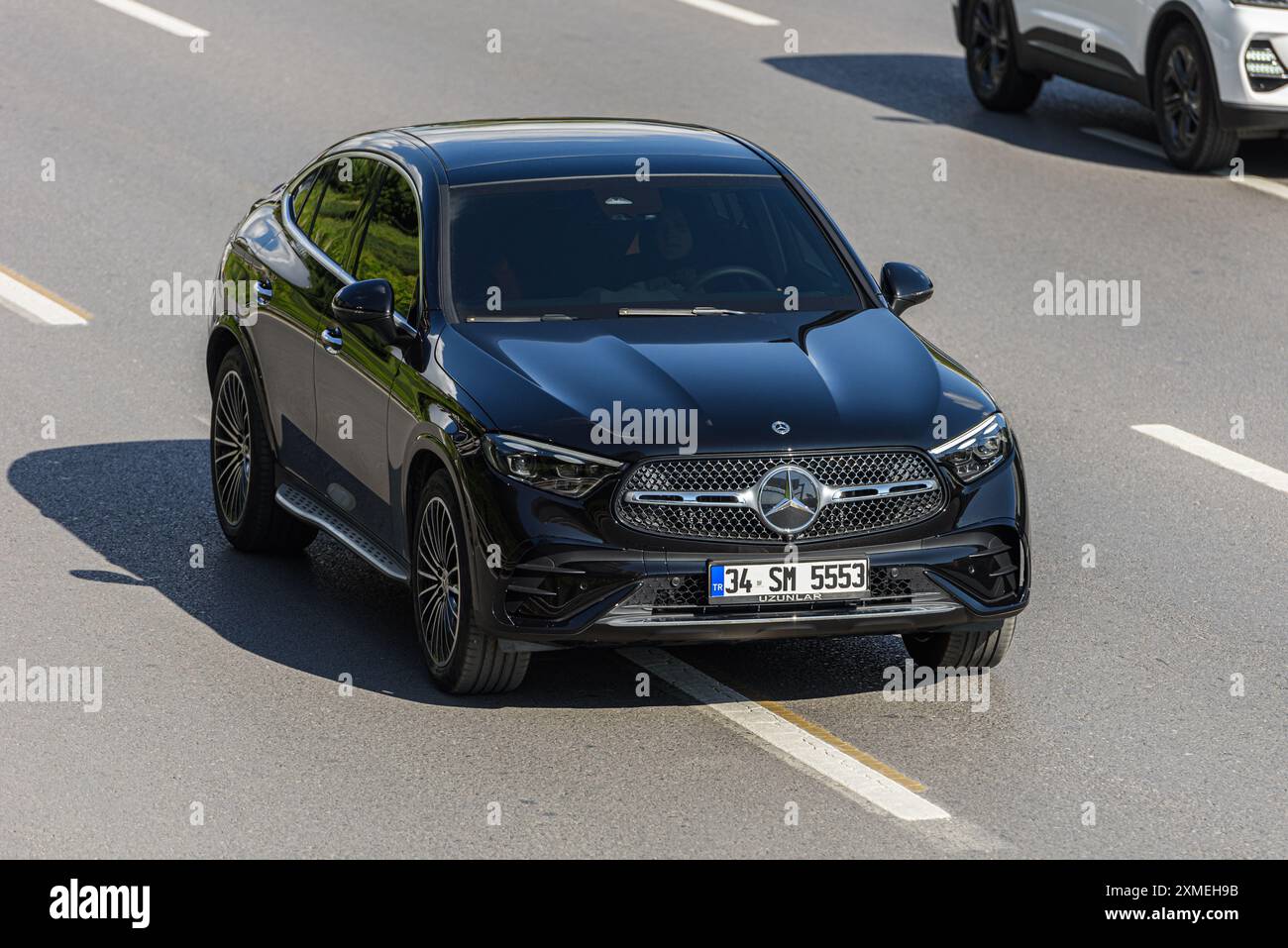 ISTANBUL, TURKEY - JULY 27, 2024: Mercedes-Benz GLA-Class is a range of ...