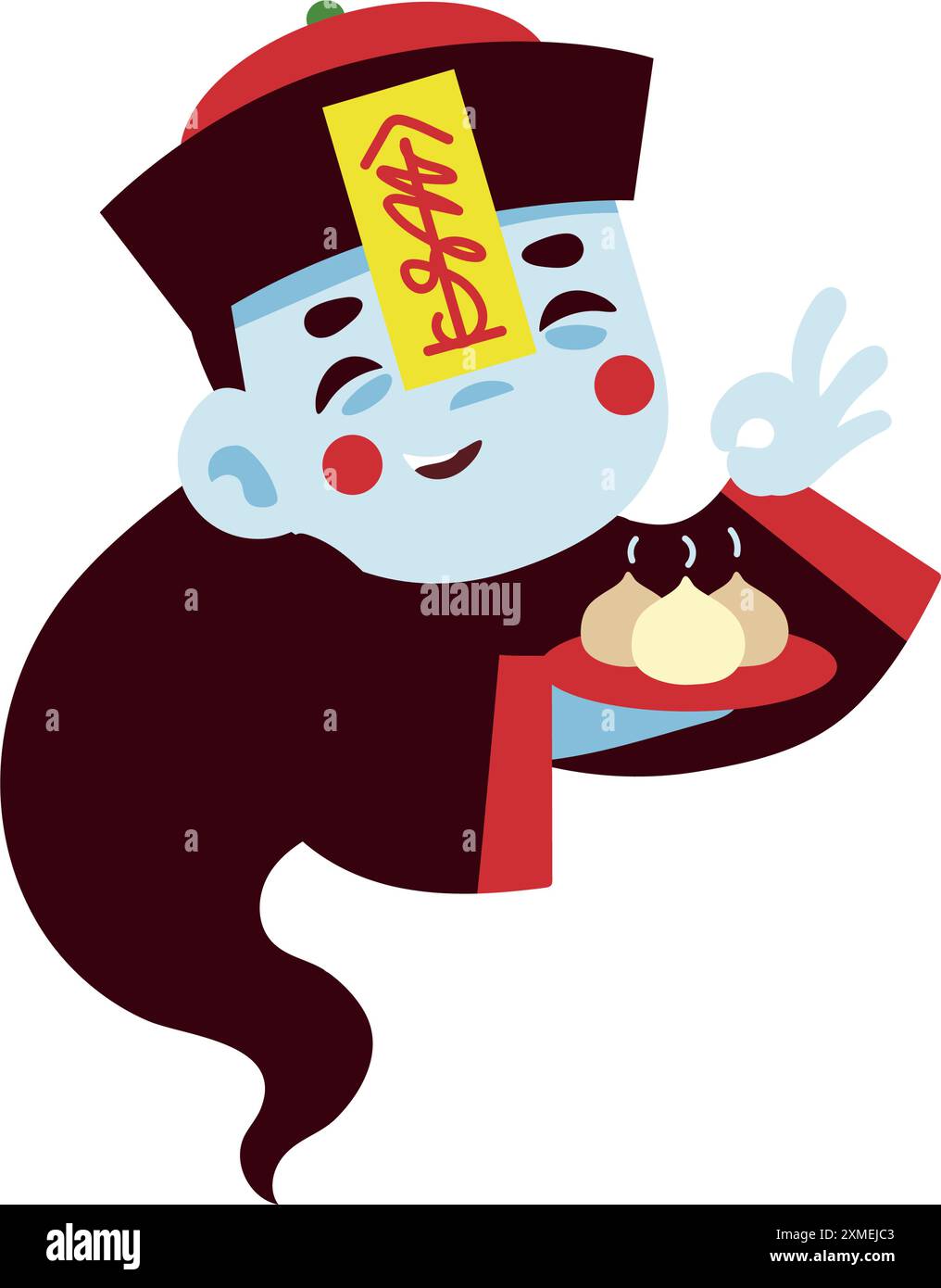 chinese hungry ghost festival food offering Stock Vector Image & Art ...