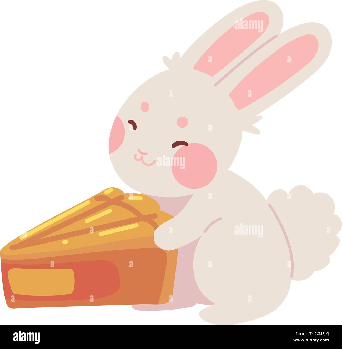 Chinese moon cake on Stock Vector Images - Alamy