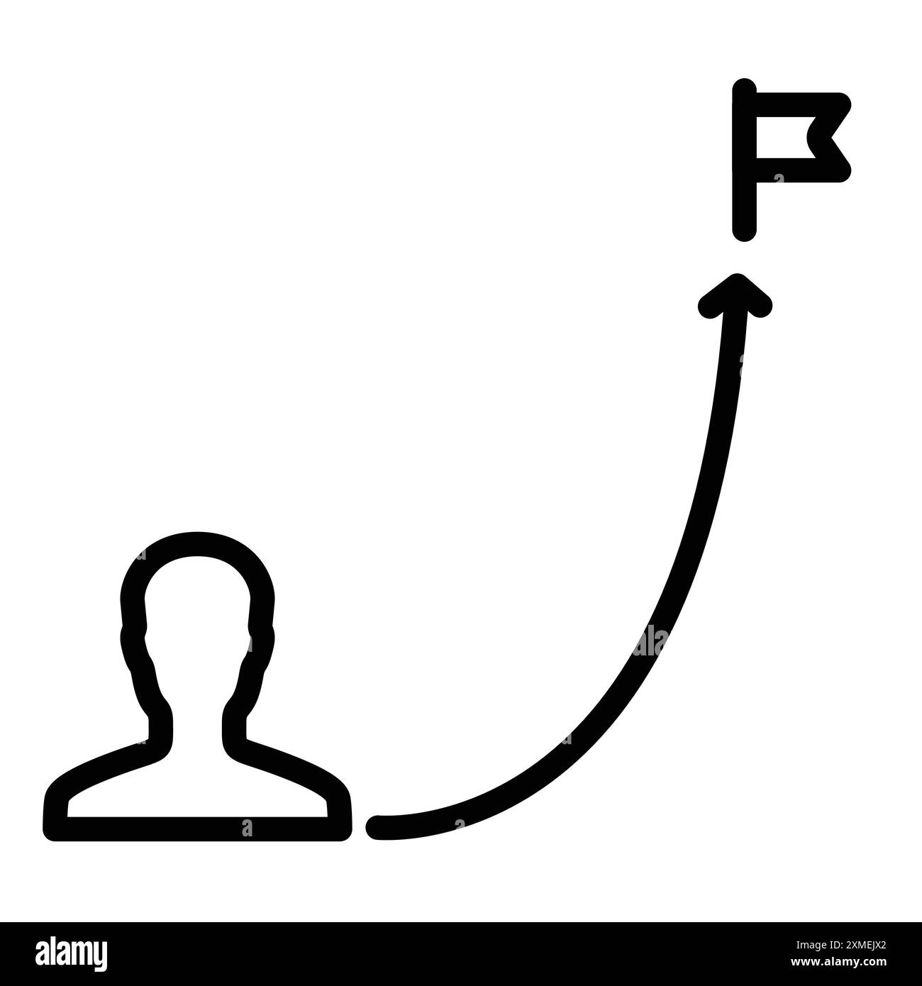 Person vector outline map Black and White Stock Photos & Images - Alamy