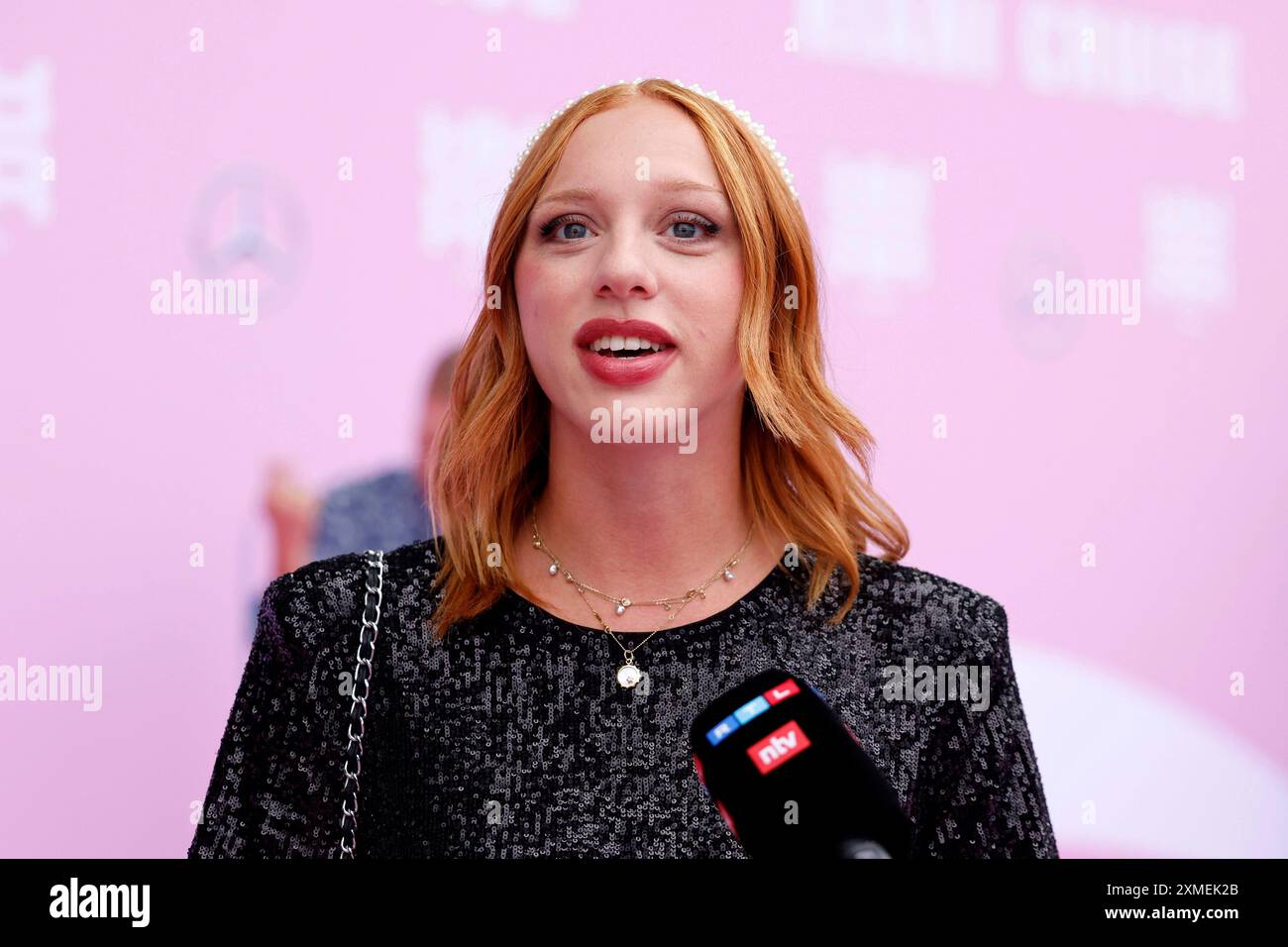 Model Anna Ermakova bei der Riani Cruise 2024. Düsseldorf, 27.07.2024 ...