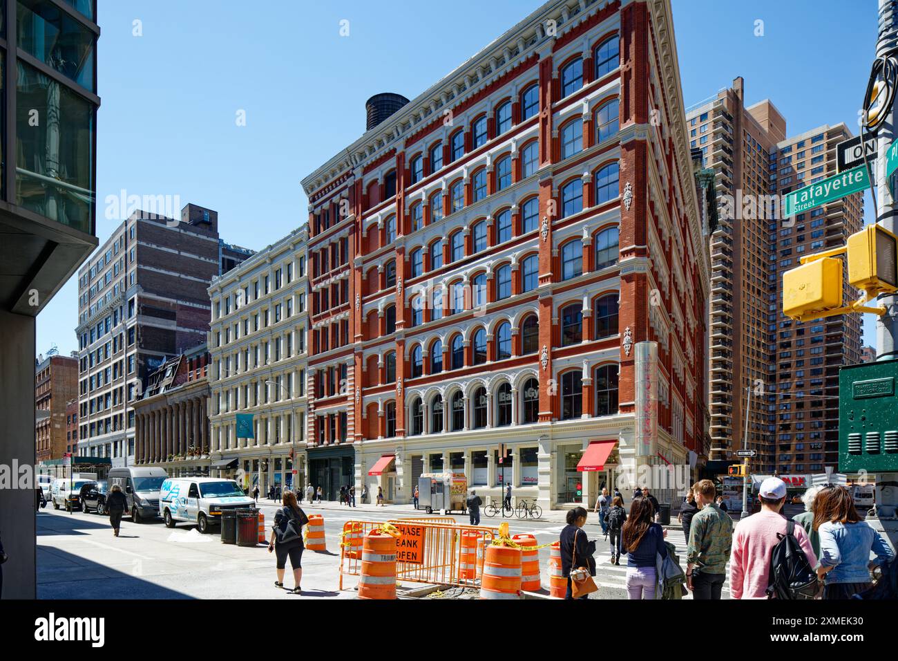 Landmark 10 Astor Place, aka 444 Lafayette Street, was built as a ...