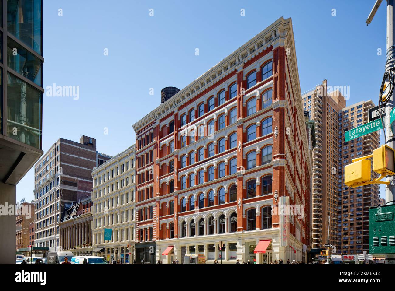 Landmark 10 Astor Place, aka 444 Lafayette Street, was built as a ...