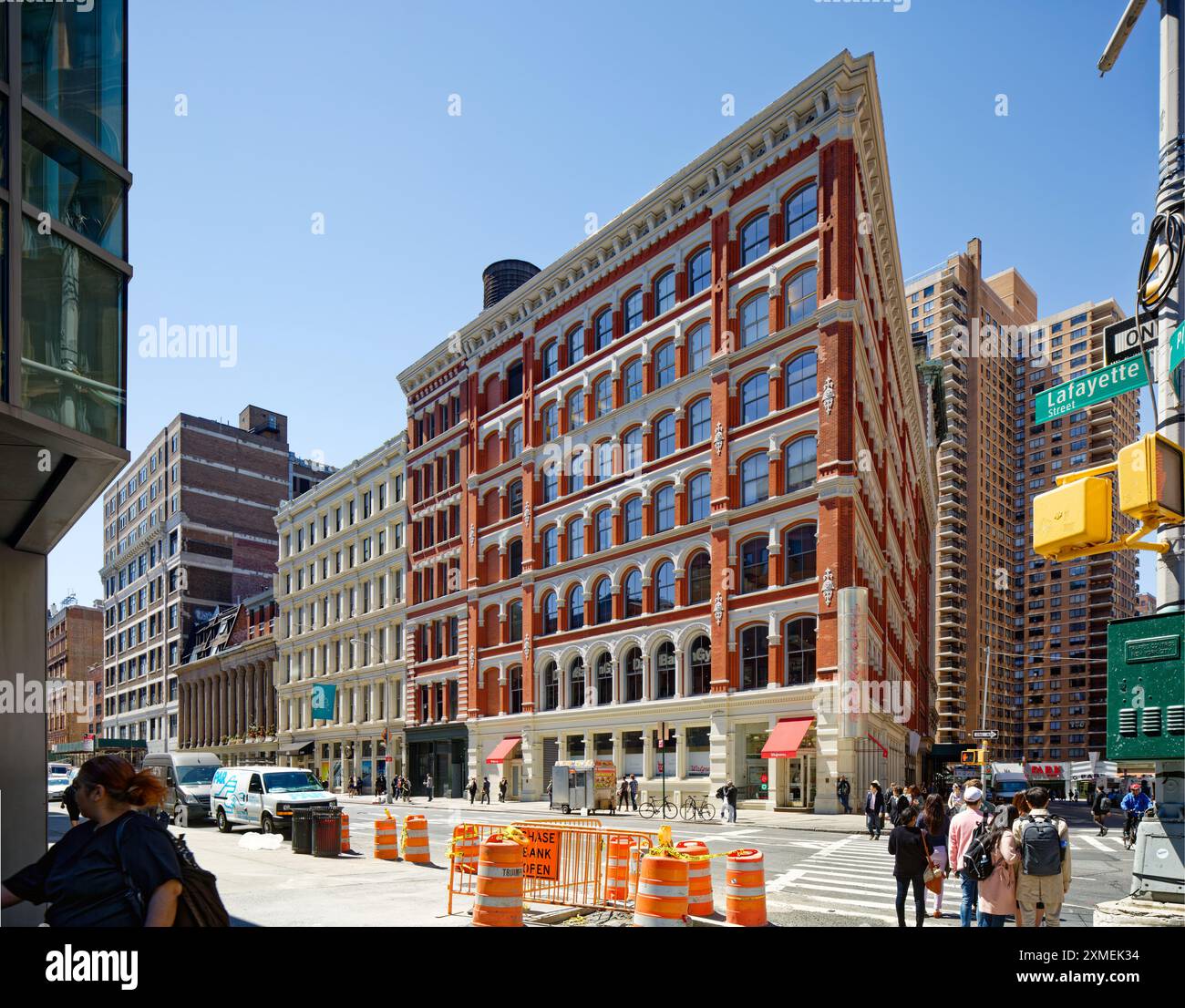 Landmark 10 Astor Place, aka 444 Lafayette Street, was built as a ...