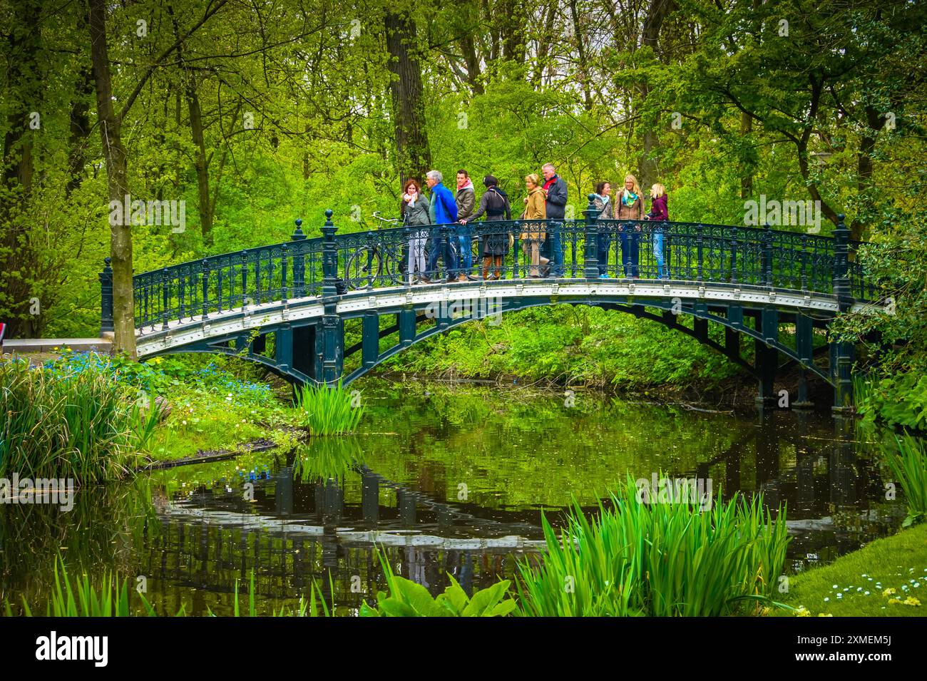 Amsterdam's scenic Vondelpark boasts lush green spaces, towering trees ...