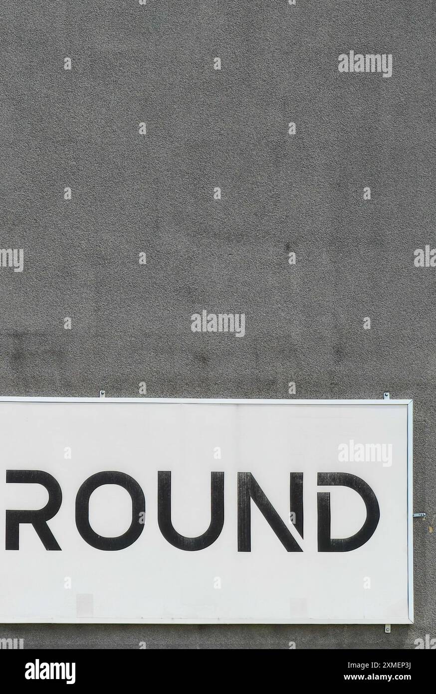 Round letters hi-res stock photography and images - Alamy