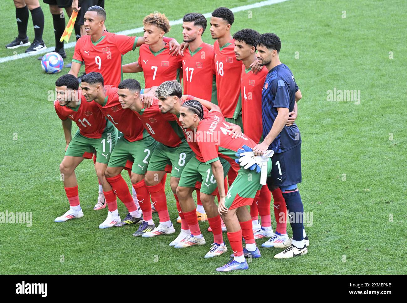 Team of Morocco, Football, Men's Group B between Ukraine and Morocco ...