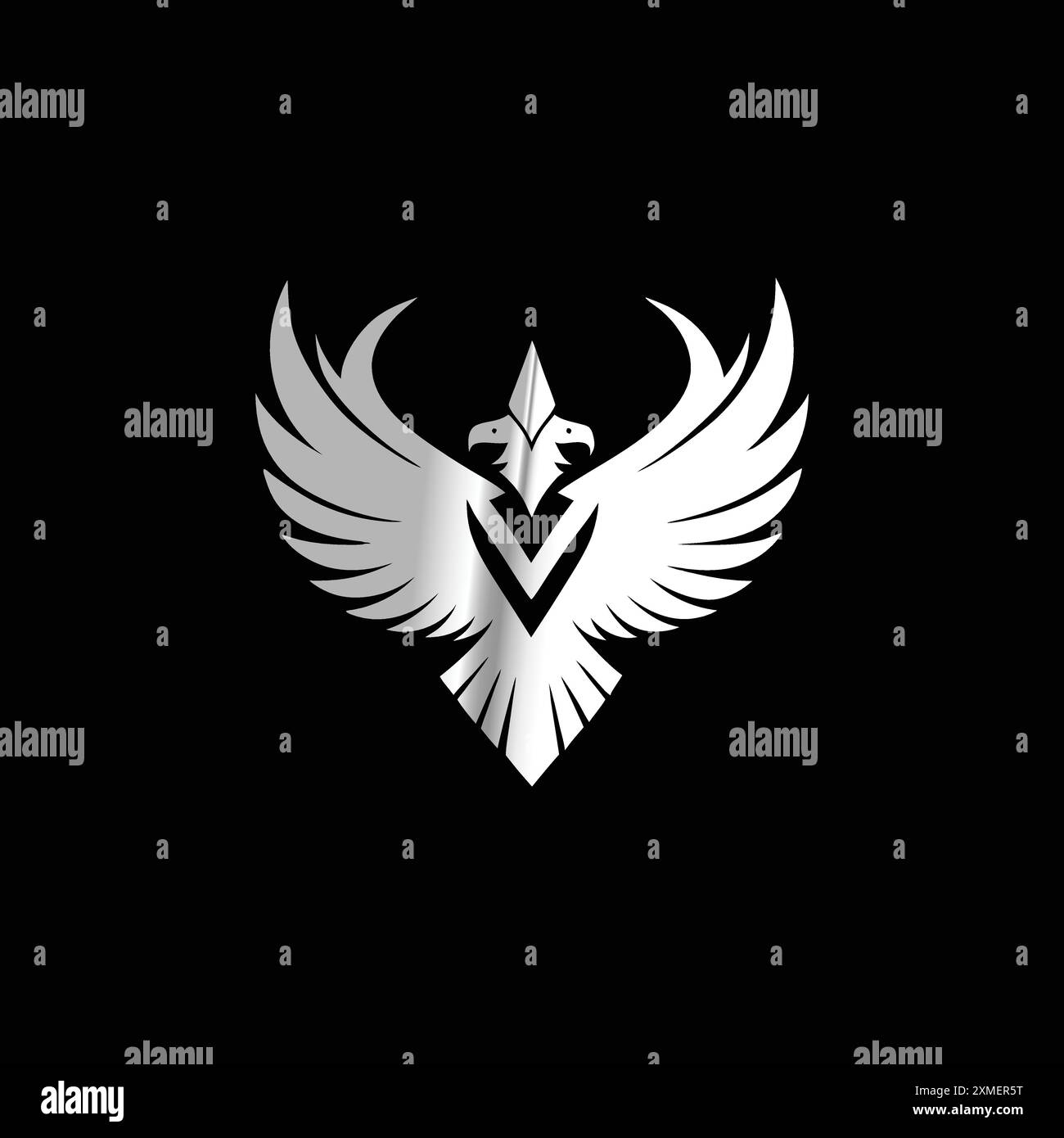 Phoenix bird logo hi-res stock photography and images - Alamy