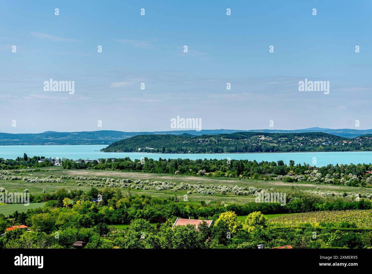 Beautiful hungarian landscape over hi-res stock photography and images ...